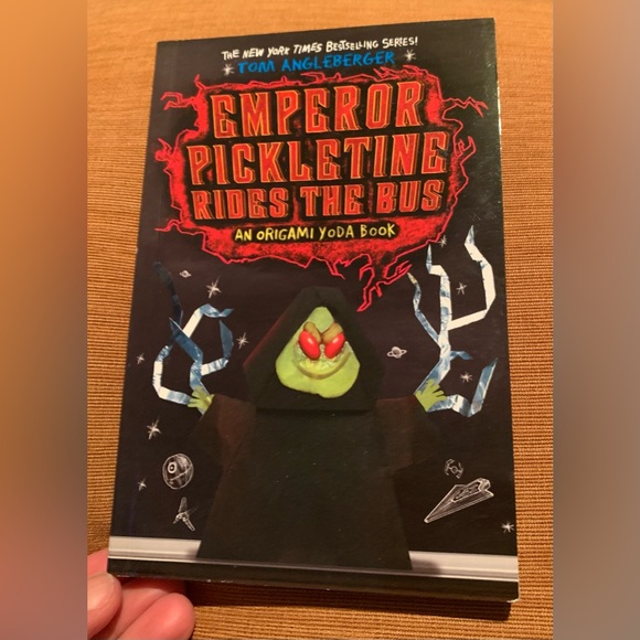Abrams Books | Accents | Emperor Pickletine Rides The Bus Origami Yoda ...